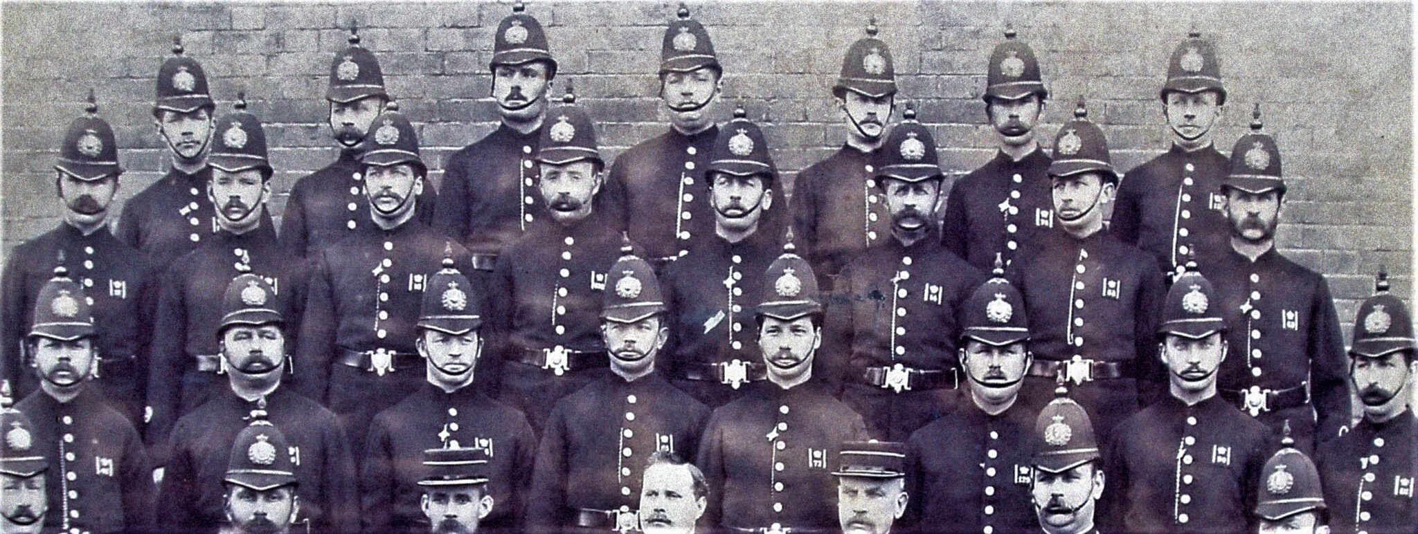 CHIEF CONSTABLE GRANVILLE WITH A BODY OF MEN – Dorset Constabulary